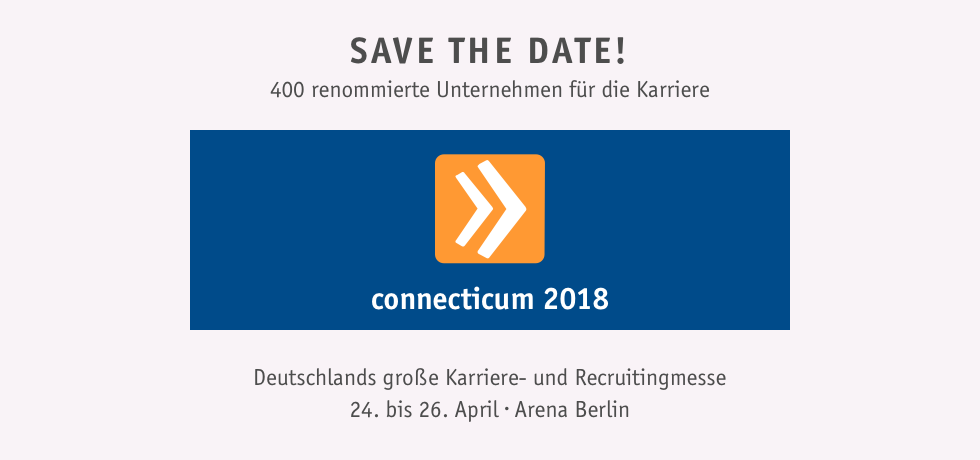 Karriere und Recruiting | connecticum Jobs und Messe